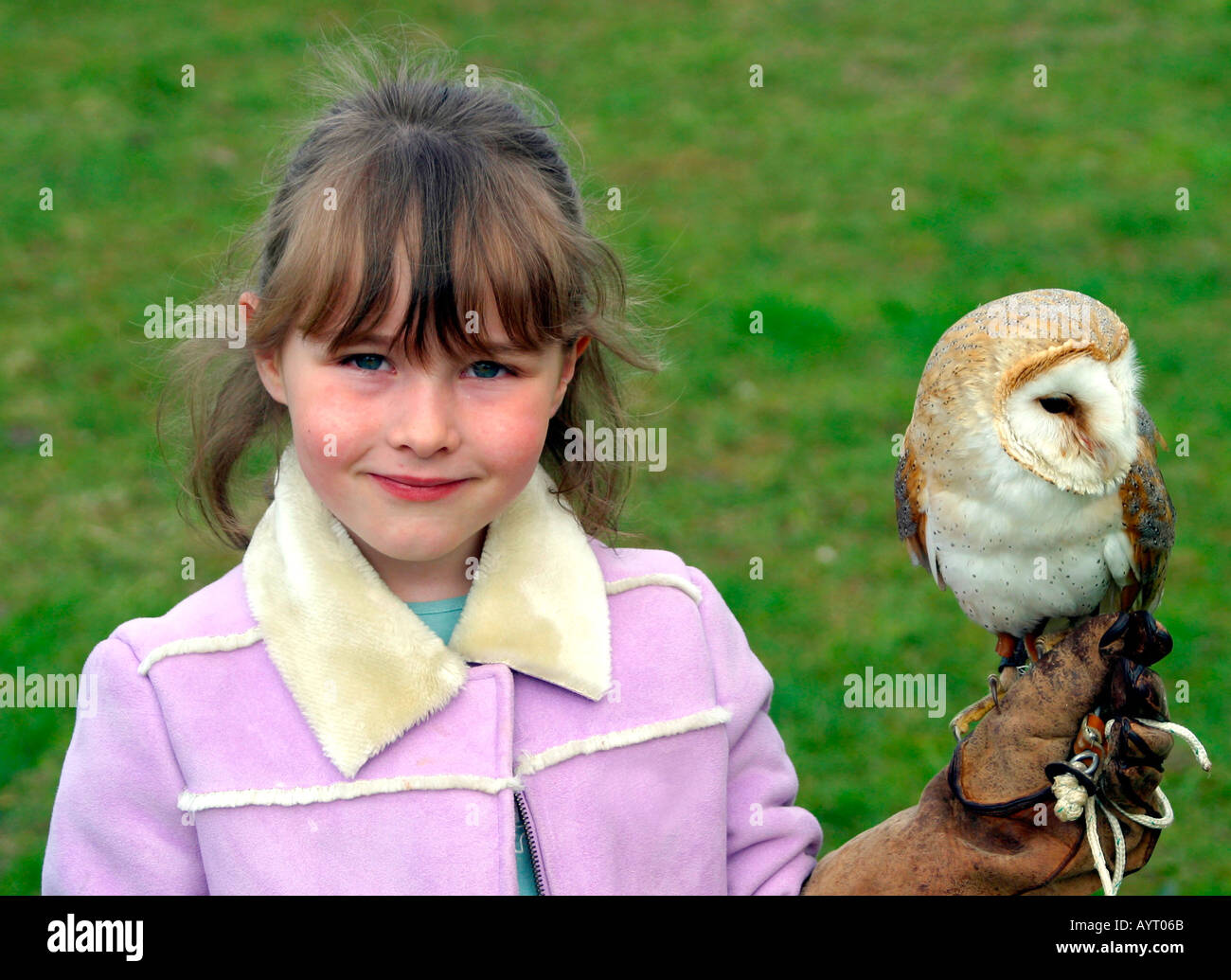 Girl holding owl hi-res stock photography and images - Alamy
