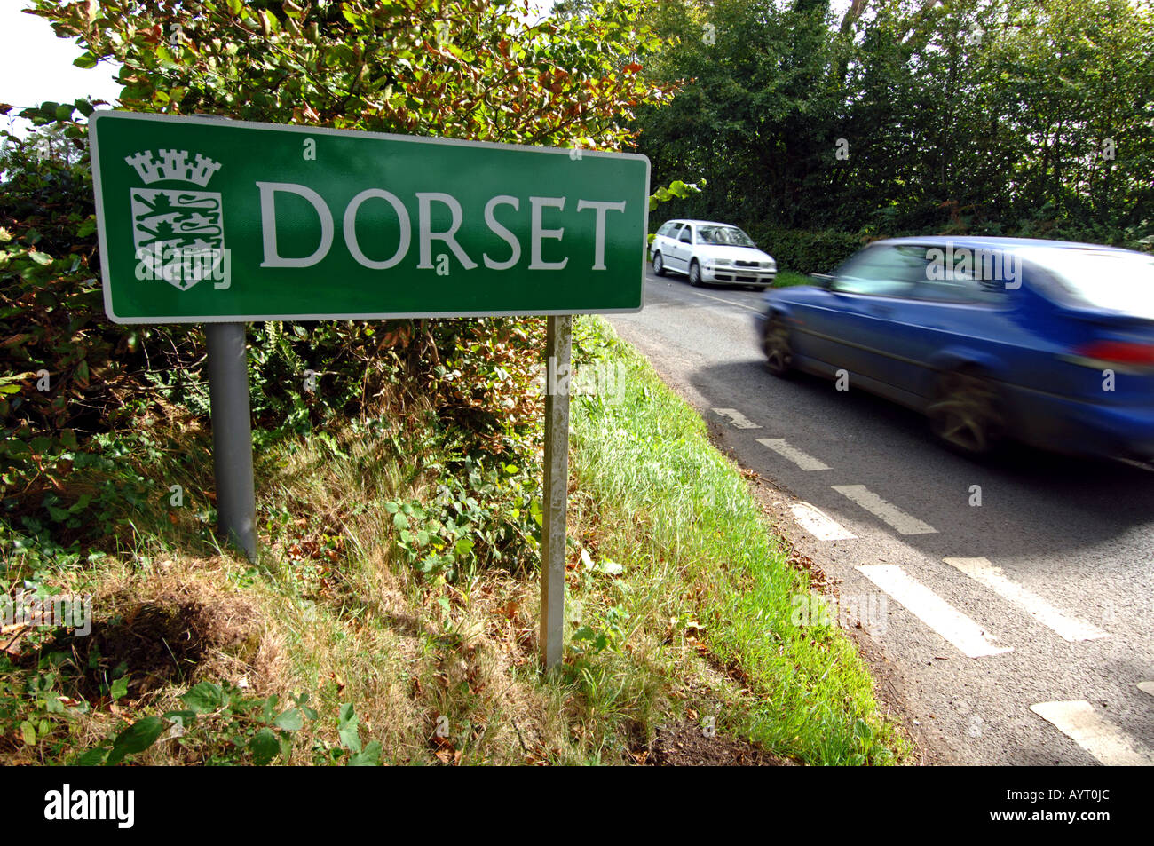 Dorset sign, Dorset Britain UK Stock Photo - Alamy