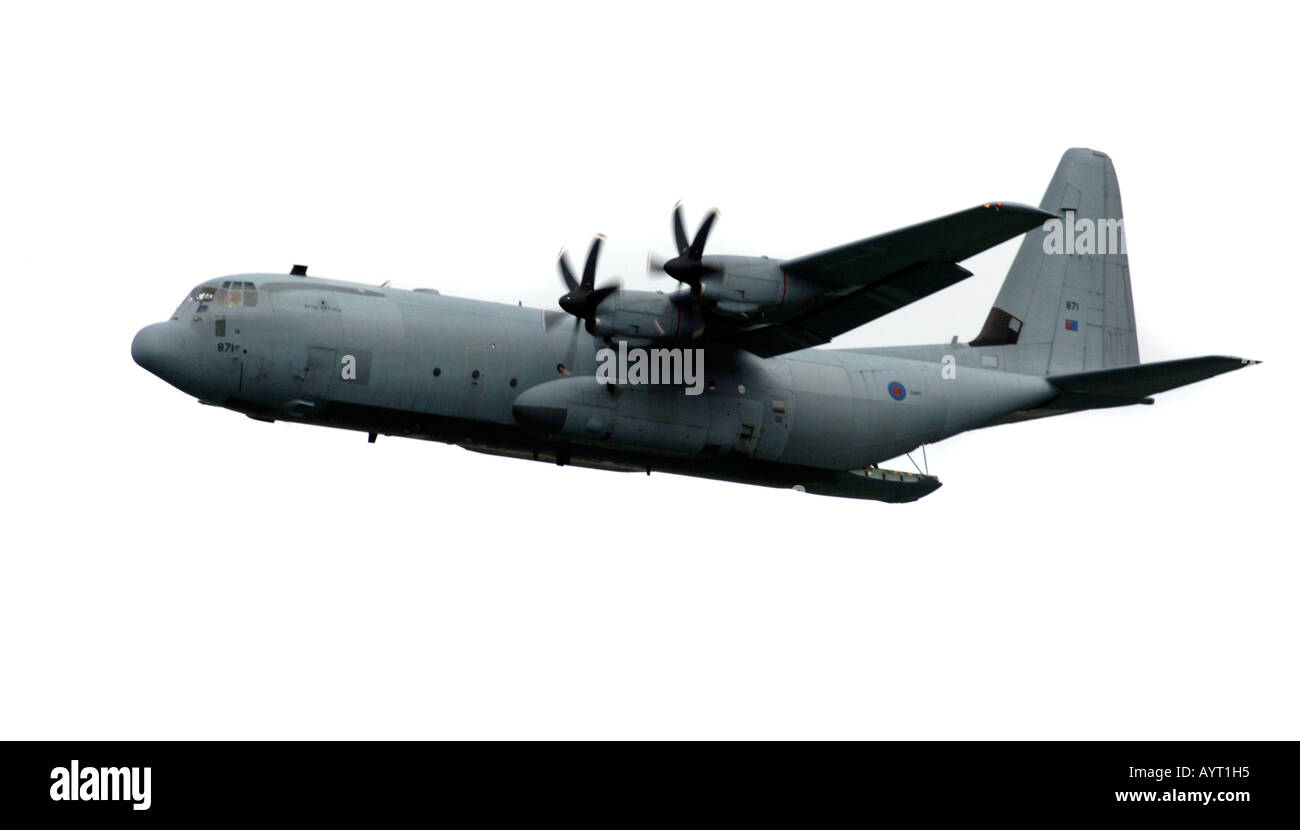 Hercules transport plane Cut Out Stock Images & Pictures - Alamy