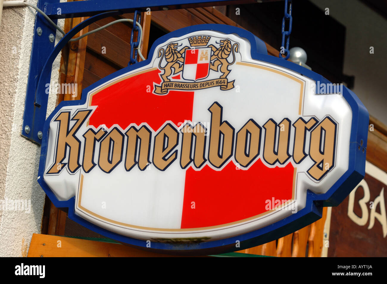 Kronenbourg logo hi-res stock photography and images - Alamy
