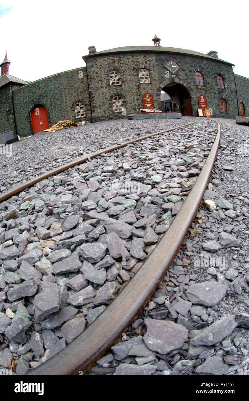 Entrance to the national slate museum hi-res stock photography and ...