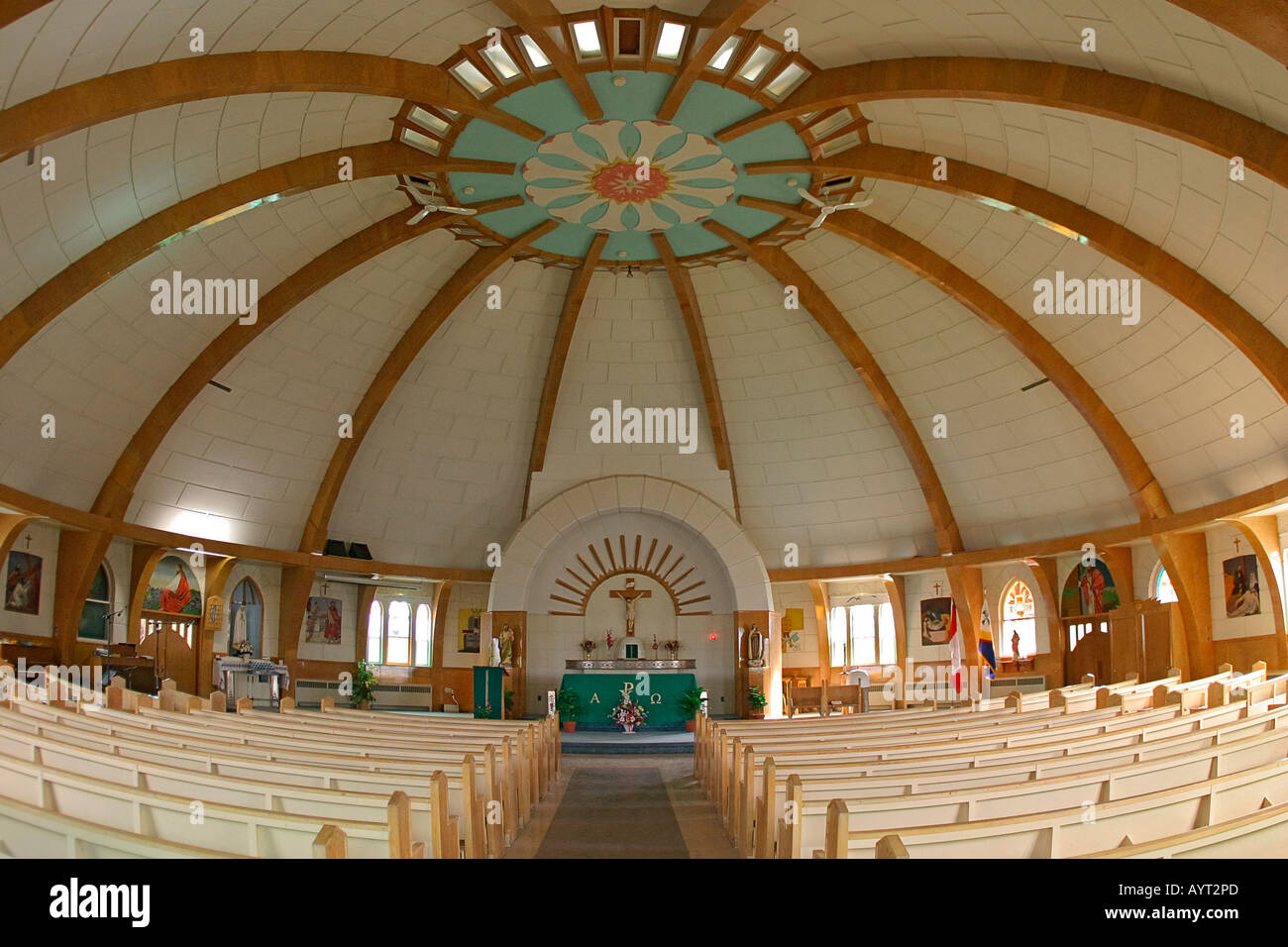Igloo Church Inuvik NWT Canada Stock Photo - Alamy
