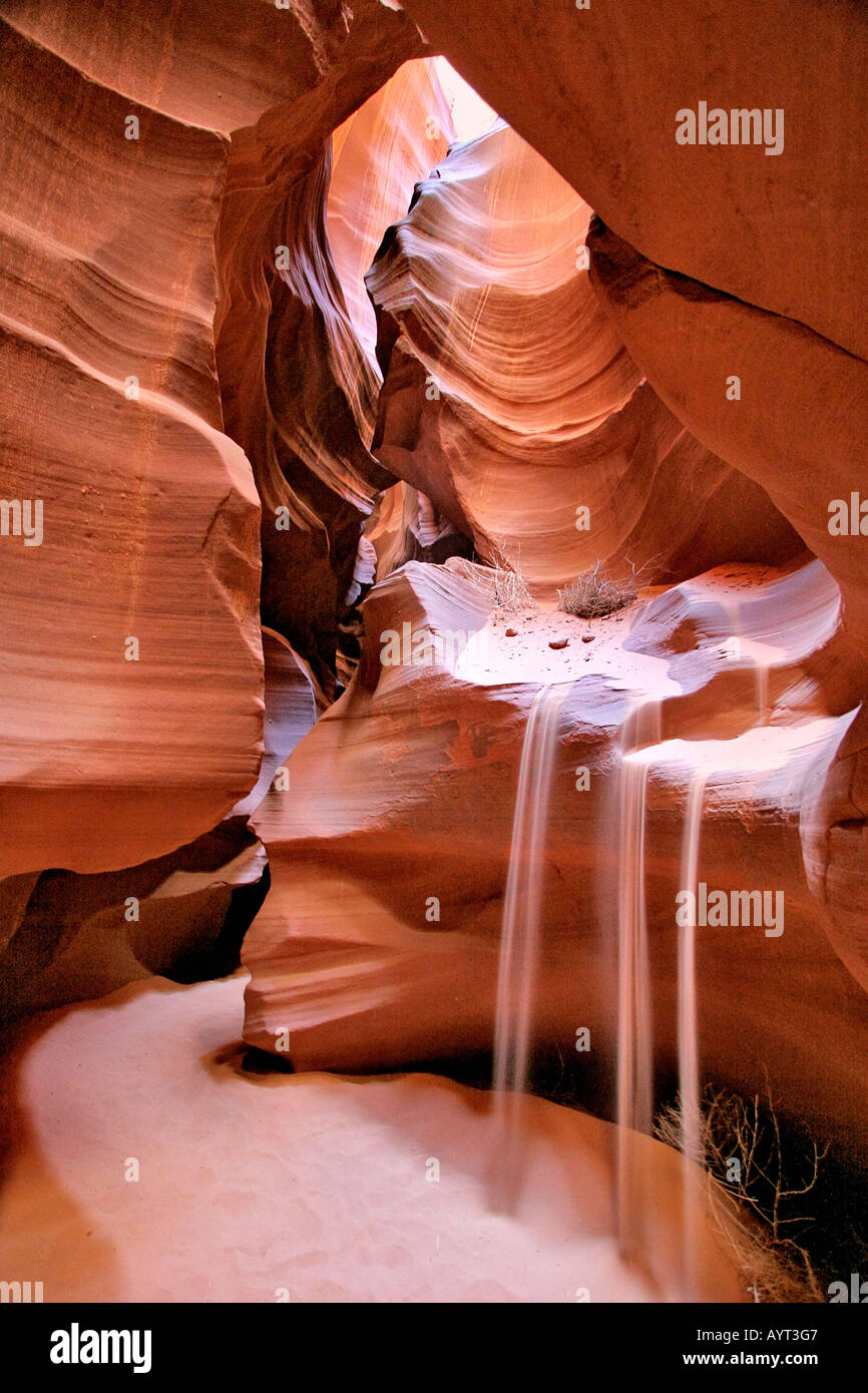 Slot cascade sand trickle scenic hi-res stock photography and images ...