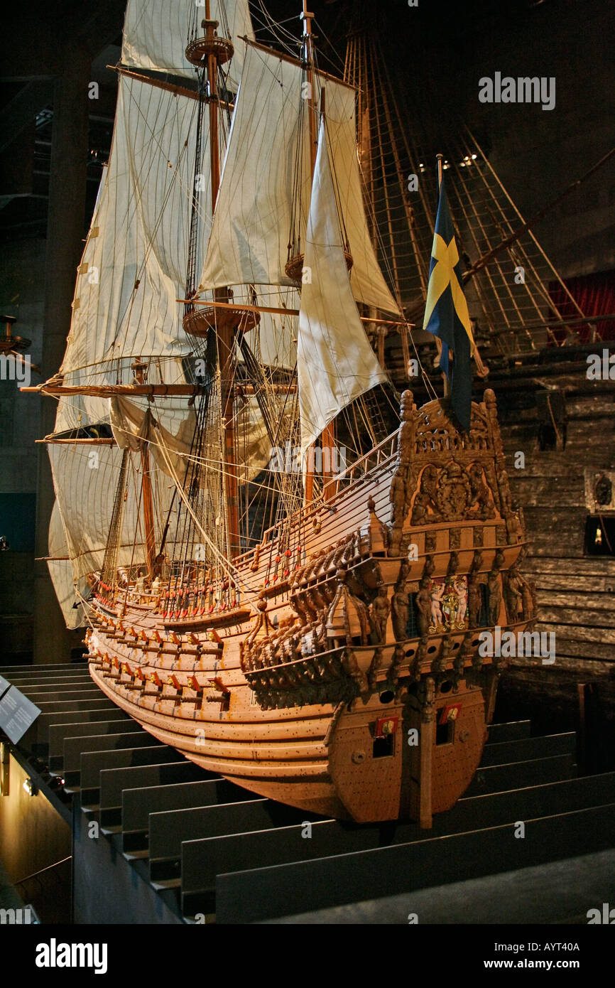 Model of vasa ship hi-res stock photography and images - Alamy