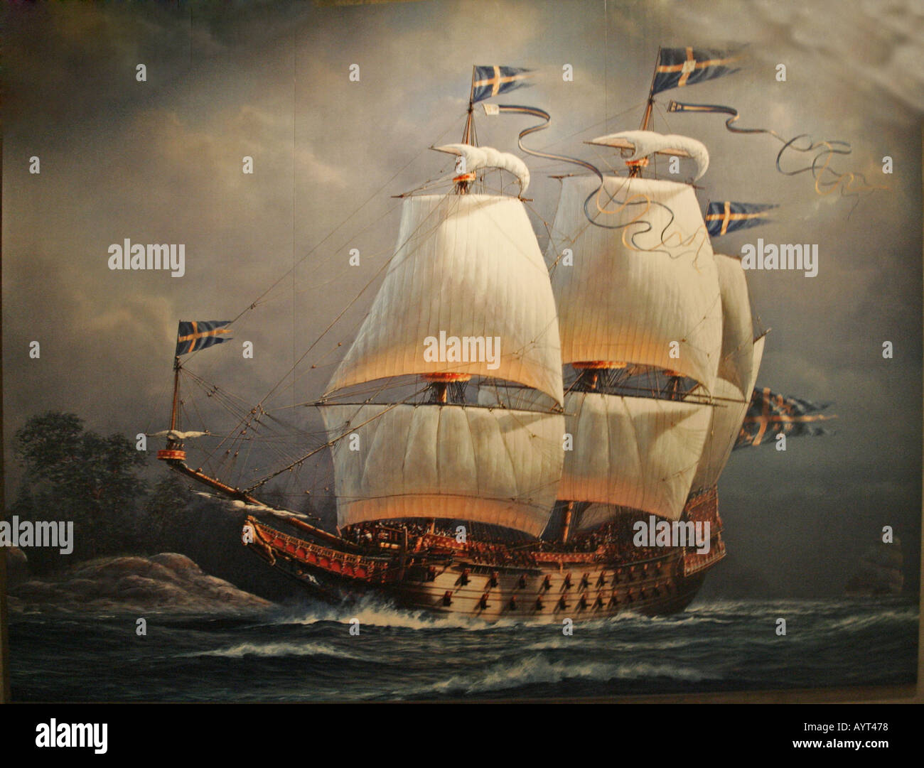 Vasa ship painting hi-res stock photography and images - Alamy