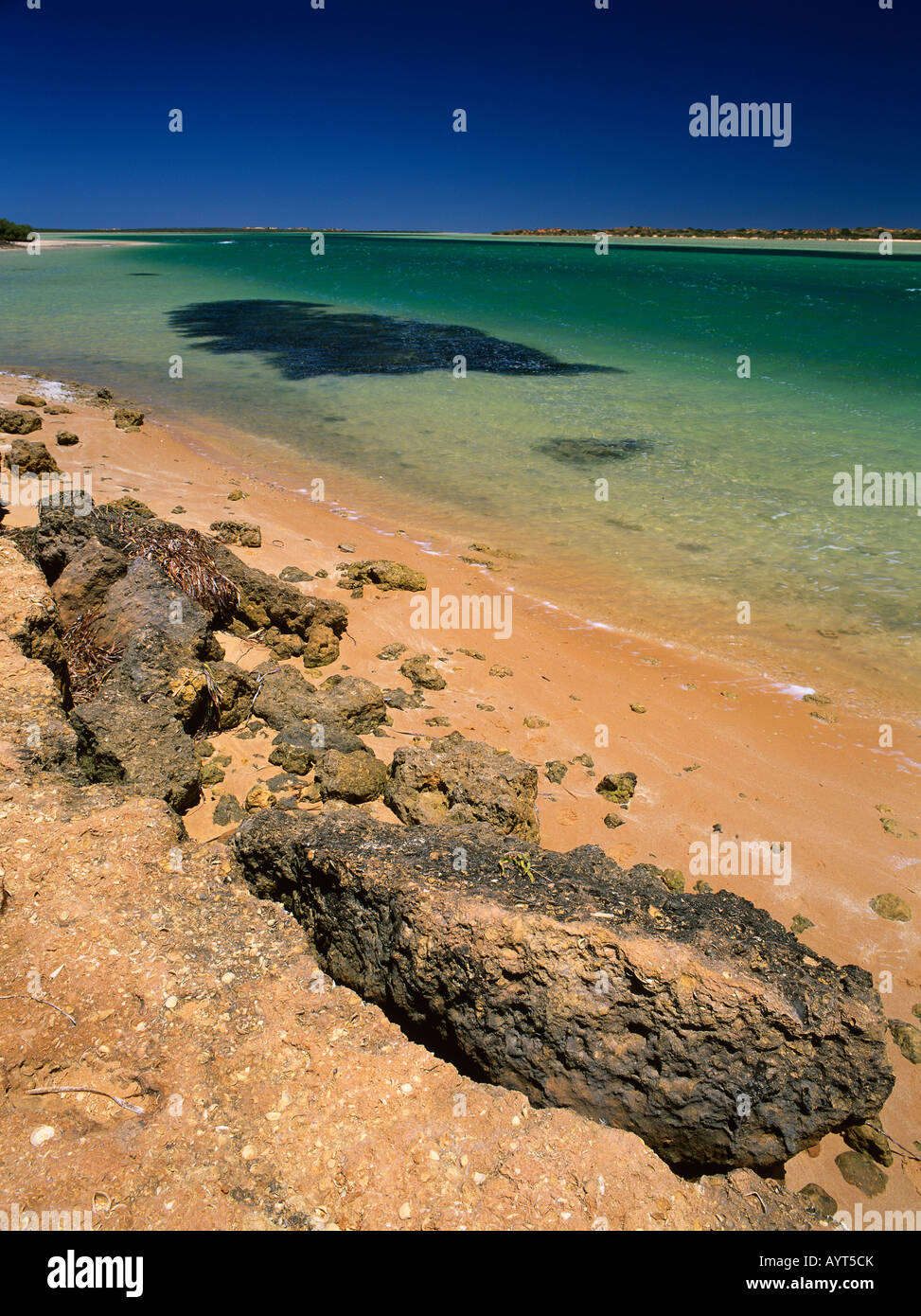 Big Lagoon in François Peron National Park Shark Bay World Heritage ...