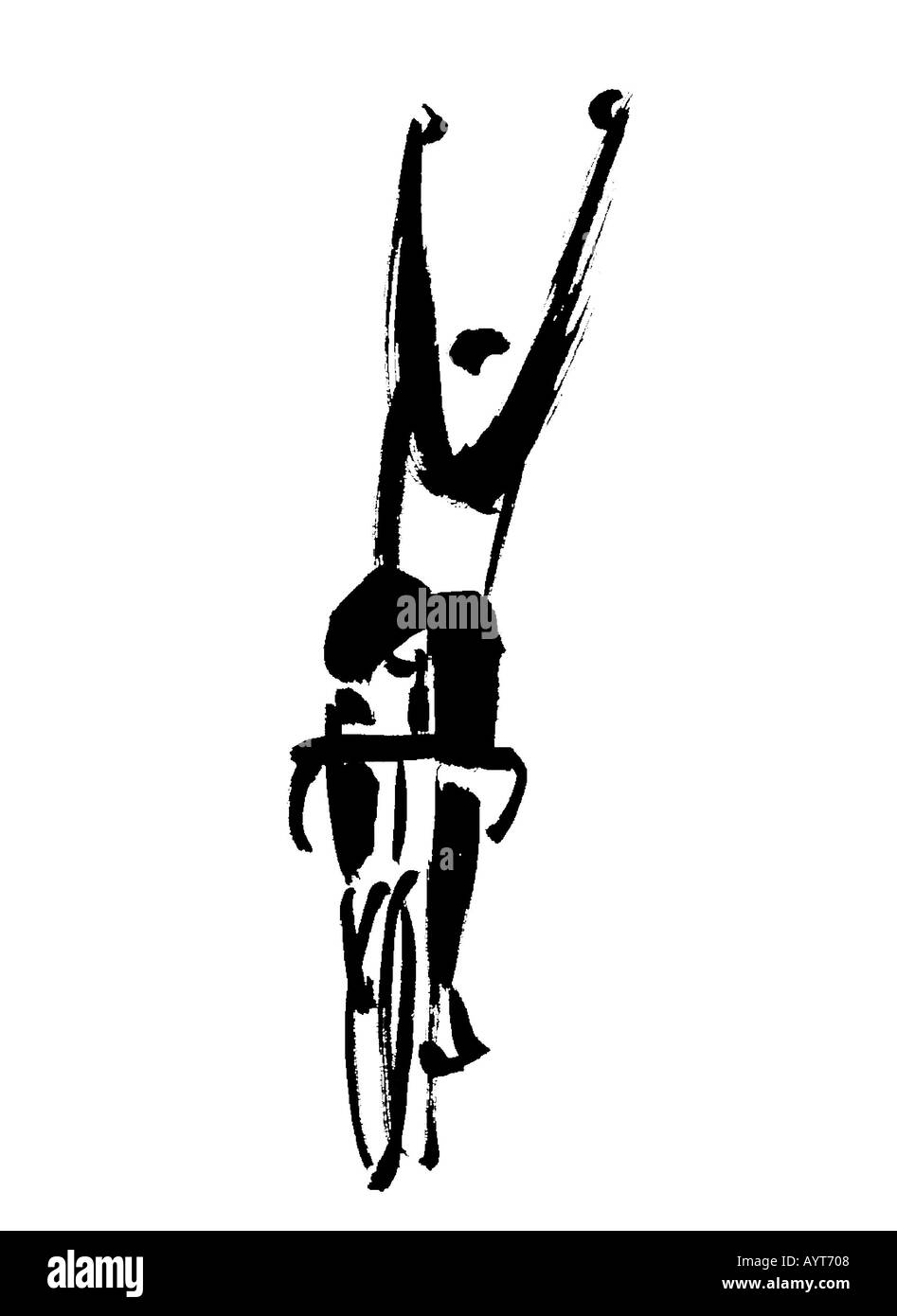 Riding position Black and White Stock Photos & Images - Alamy