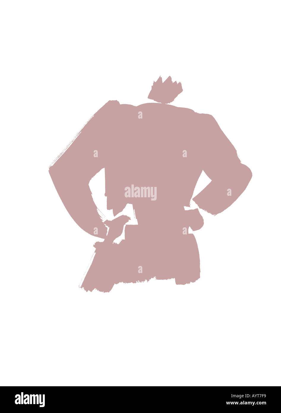 The illustrated man back hi-res stock photography and images - Alamy
