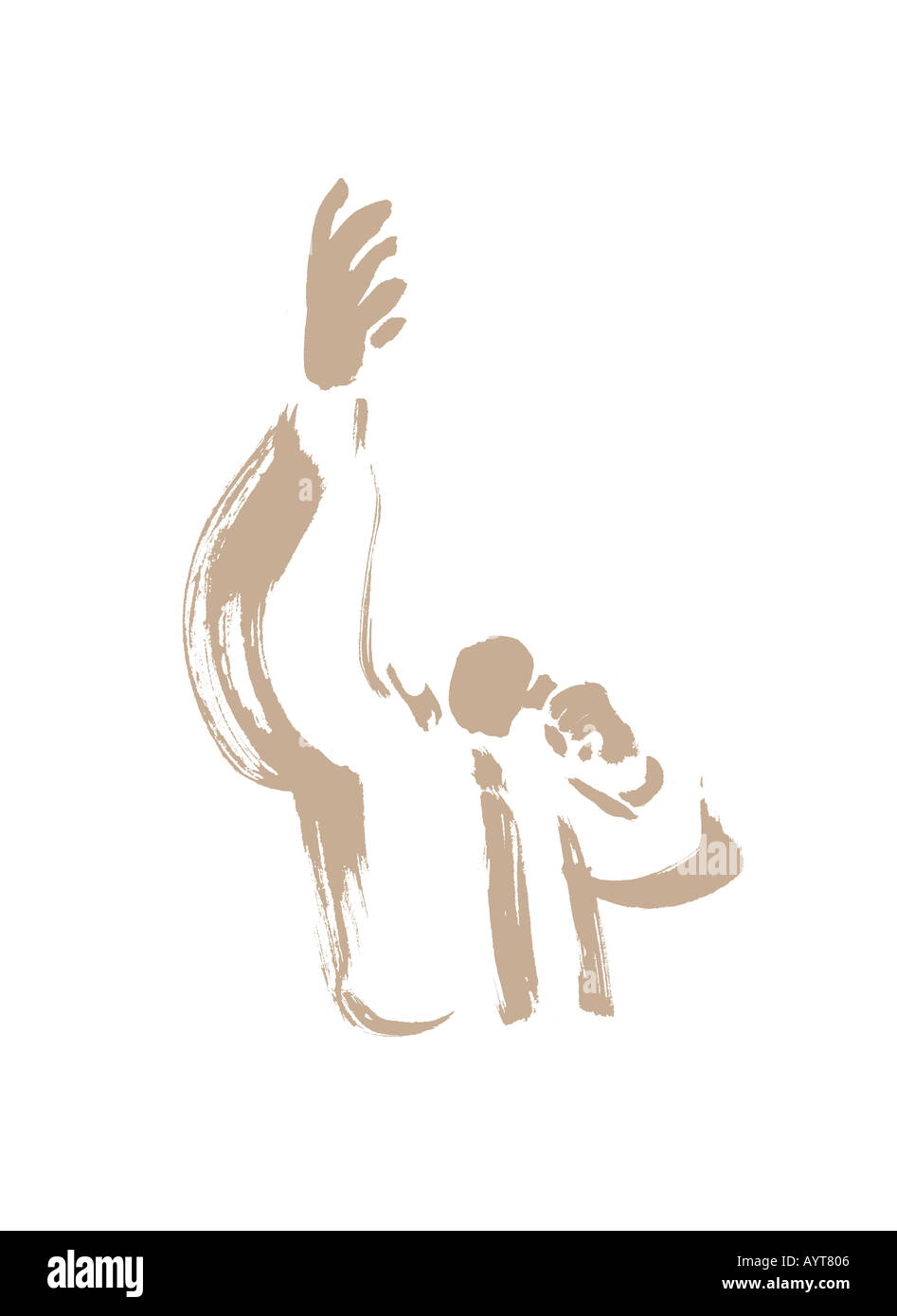 On beige Cut Out Stock Images & Pictures - Alamy