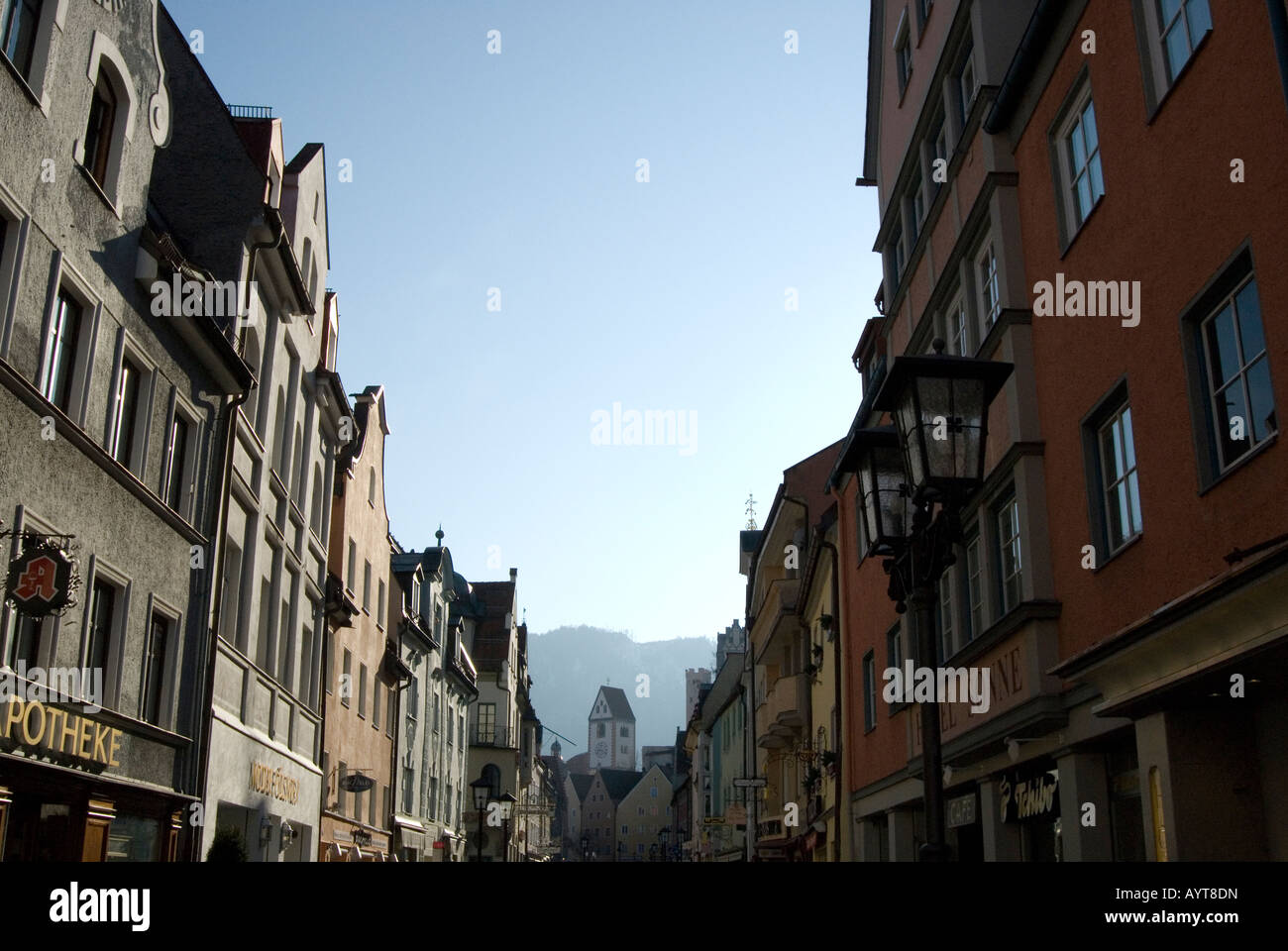 Town of Fussen, Germany Stock Photo - Alamy