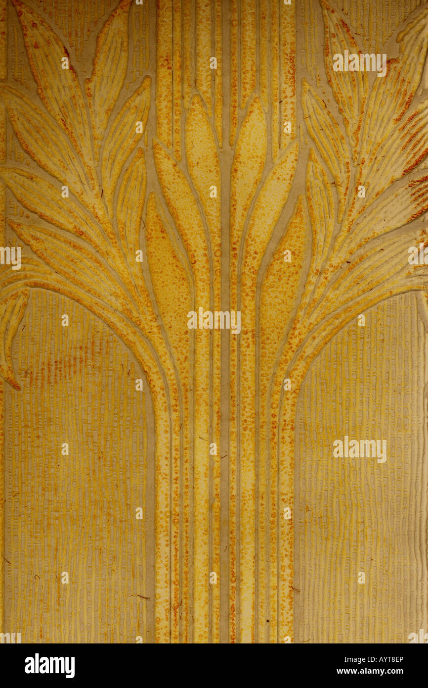 Antique 1880 Wallpaper Background - Highly Detailed Stock Photo - Alamy