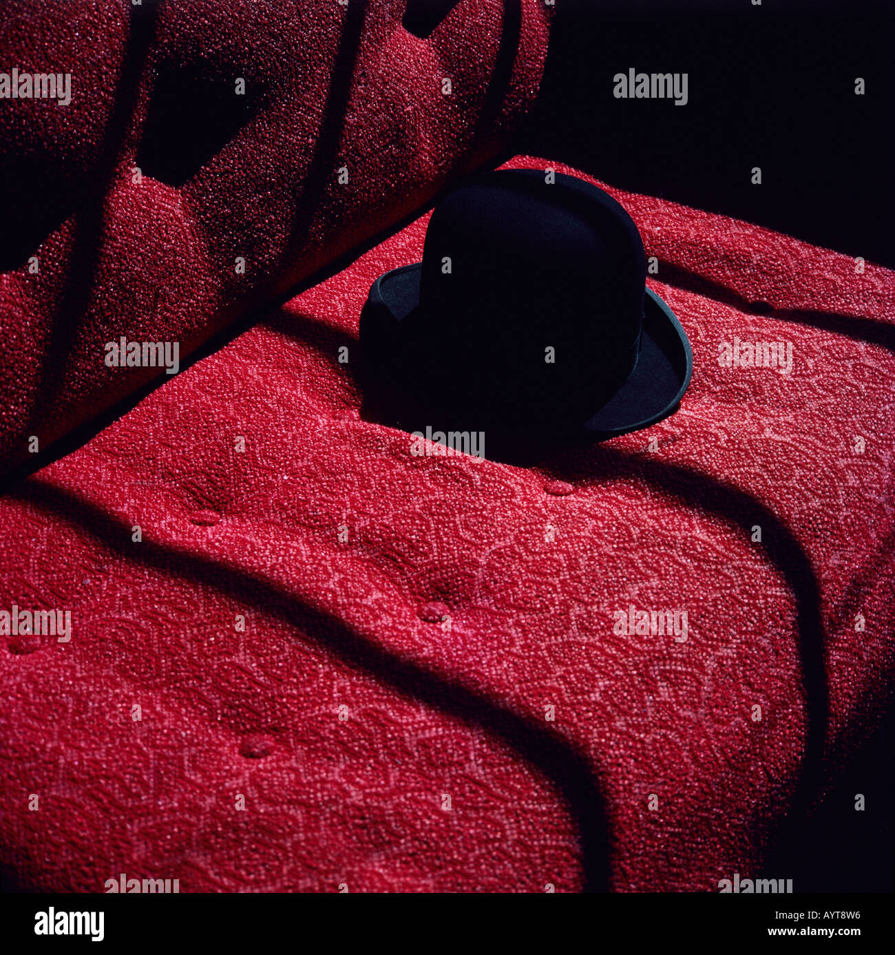 Red bowler hat hi-res stock photography and images - Alamy