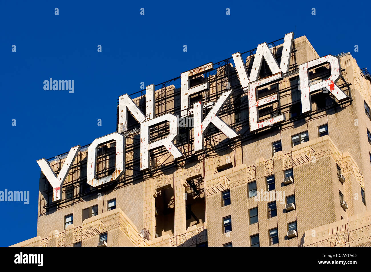 New Yorker Building Editorial Use Only Stock Photo - Alamy