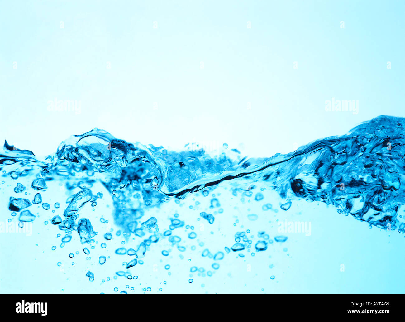 Bubbles and waves Stock Photo - Alamy