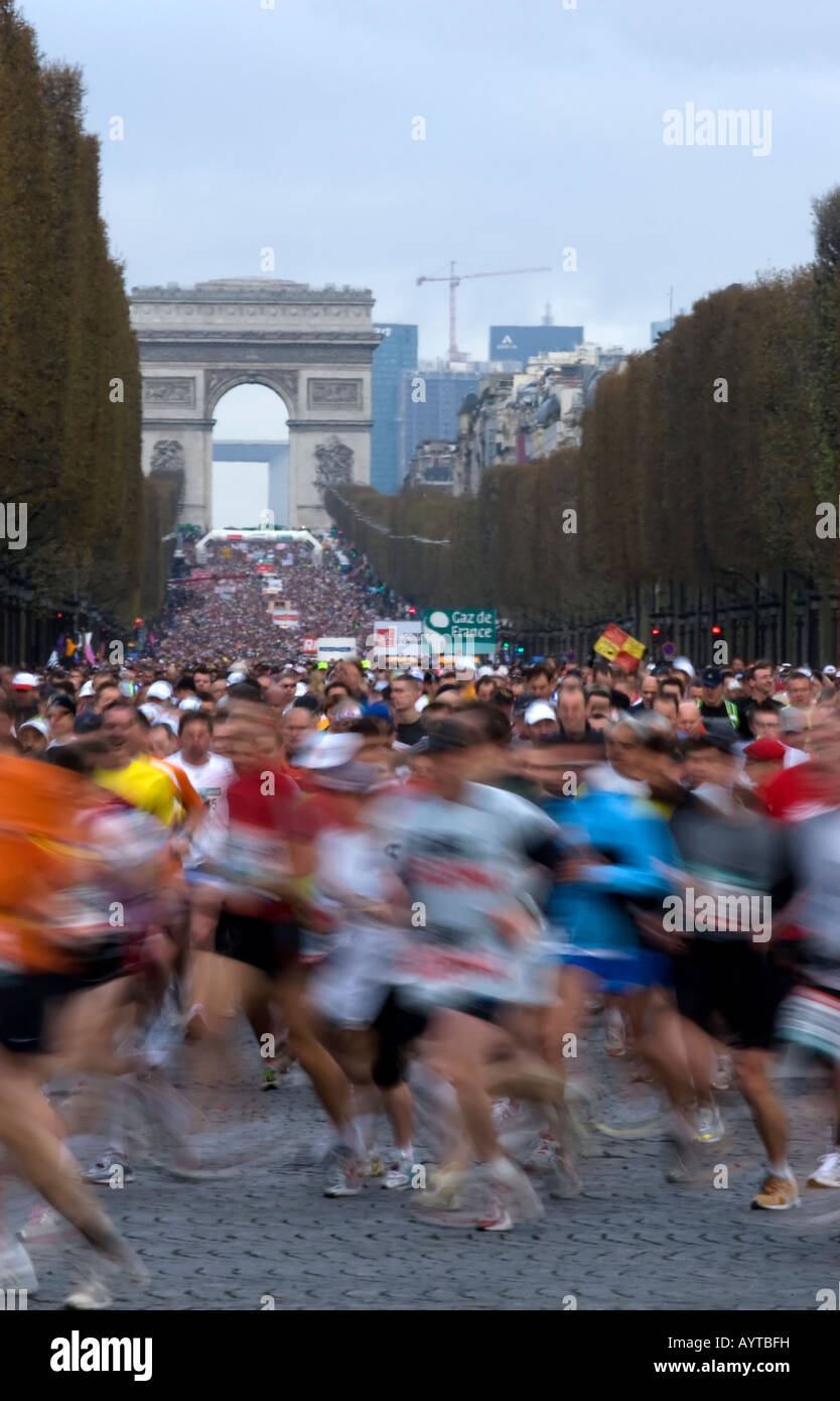 Arc de triomphe race hi-res stock photography and images - Alamy