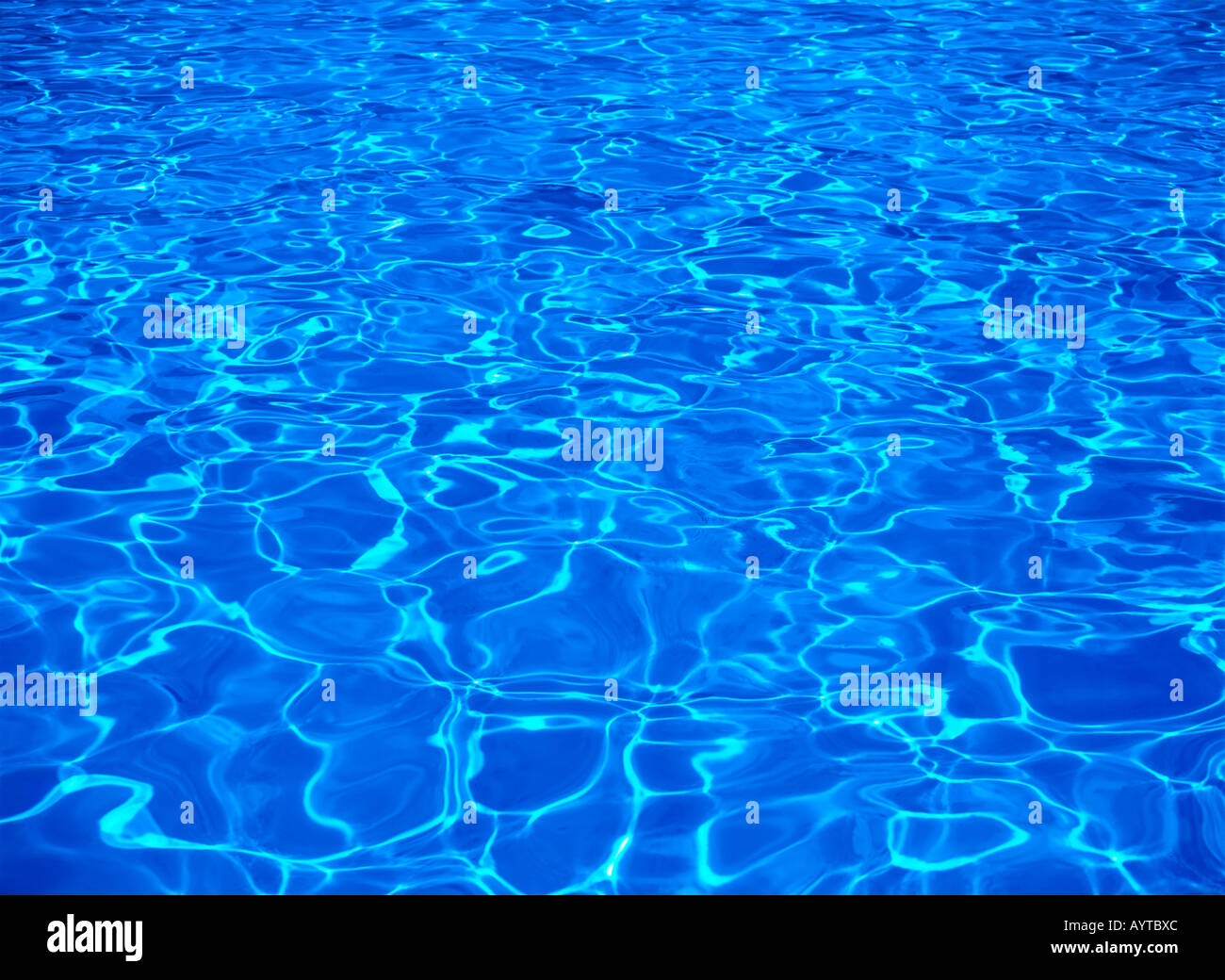 Clear blue water Stock Photo - Alamy