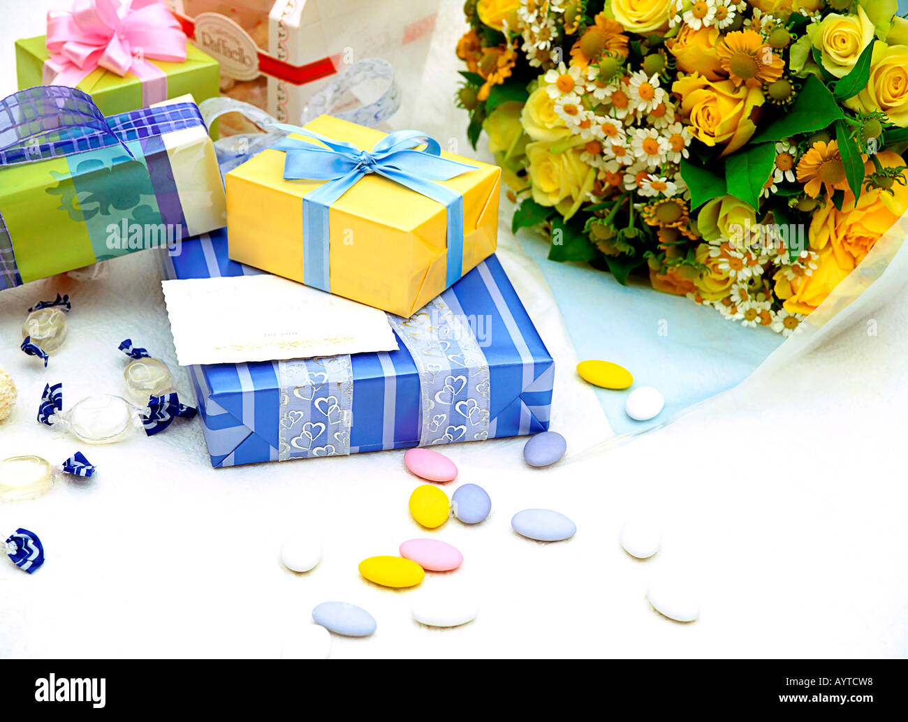 Different kinds of gifts Stock Photo - Alamy