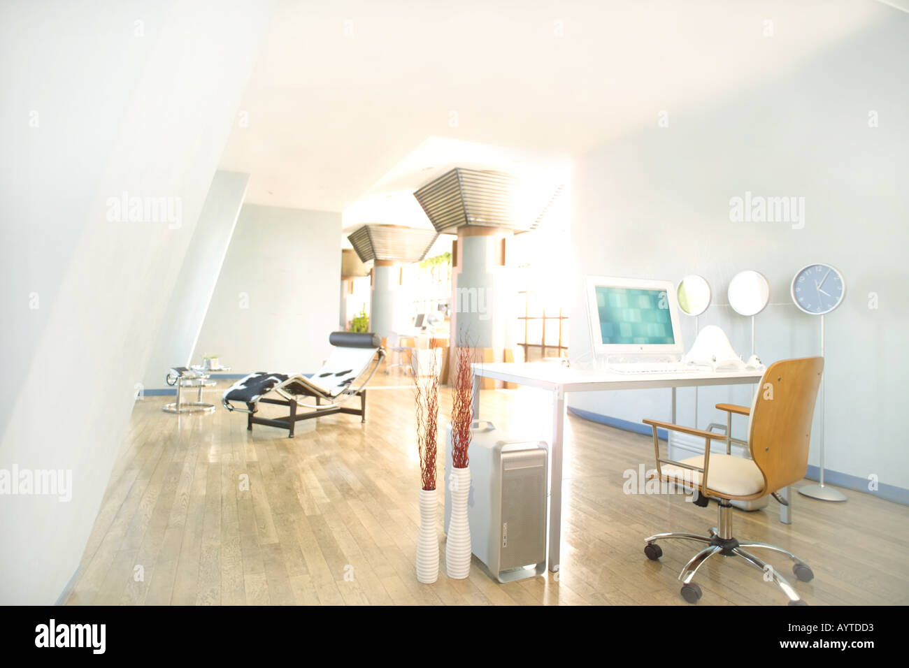 Modern work room Stock Photo - Alamy