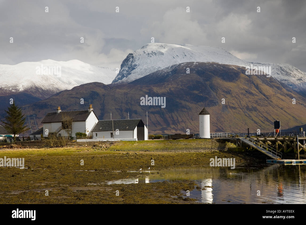 Ben nevis corpach scotland highlands mountains hi-res stock photography ...