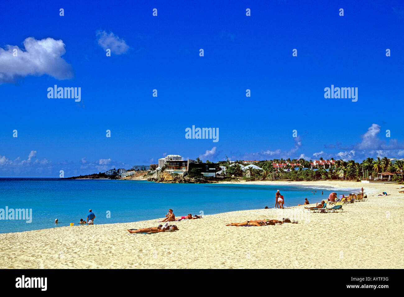 0470 Mullet Beach Sint Maarten Netherlands Antilles West Indies ...
