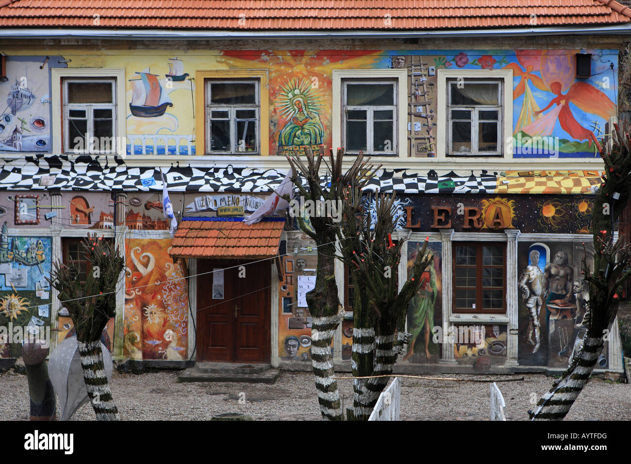 Republic of Uzupis, Vilnius Lithuania Stock Photo - Alamy