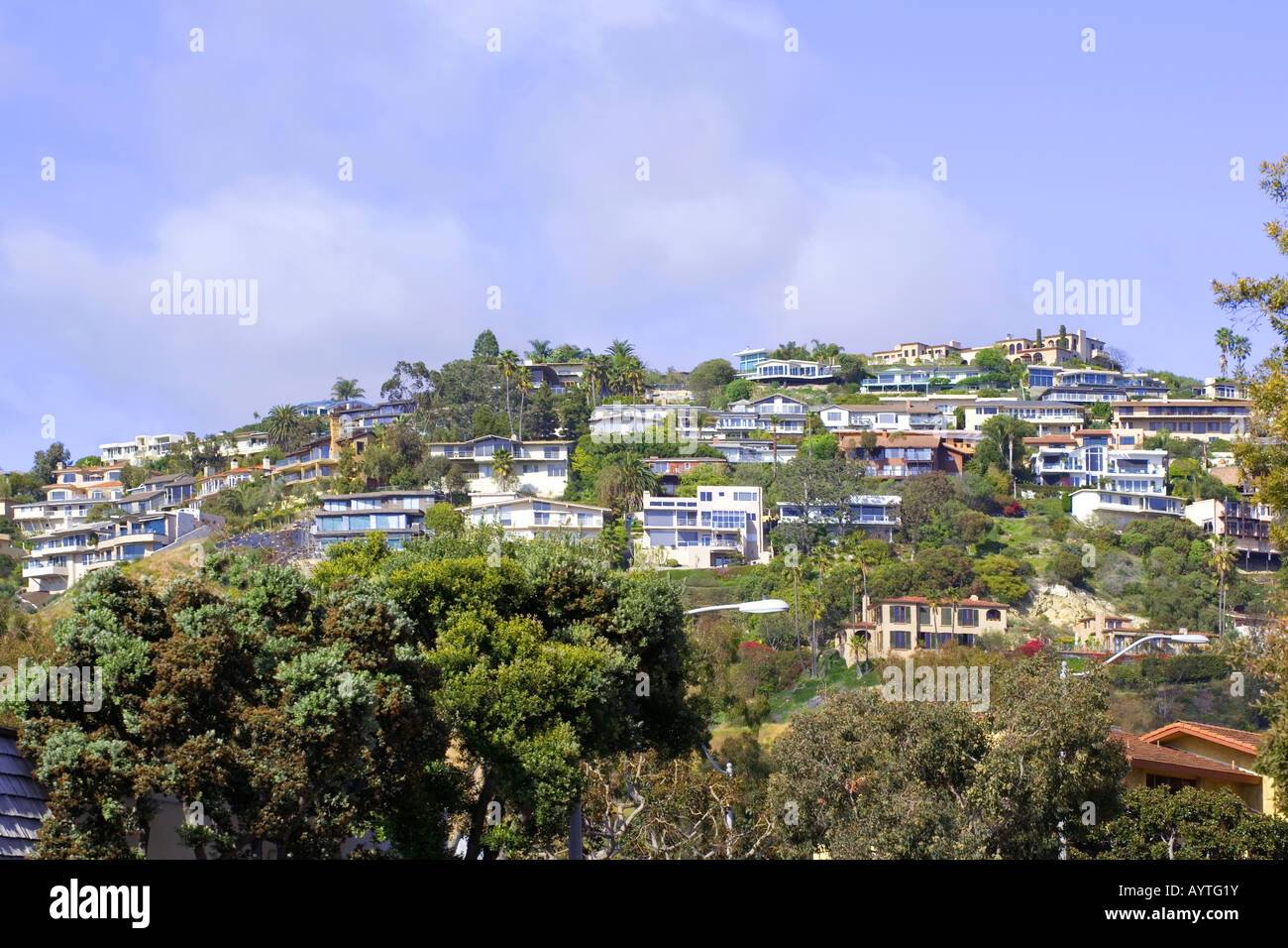 hillside view of Laguna Beach, California Stock Photo - Alamy