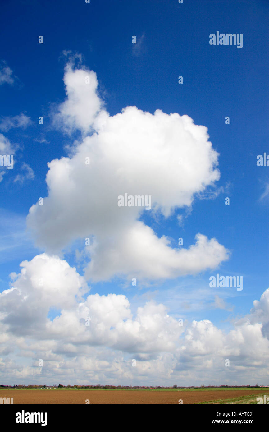 The Fens, Big Sky Country Stock Photo - Alamy