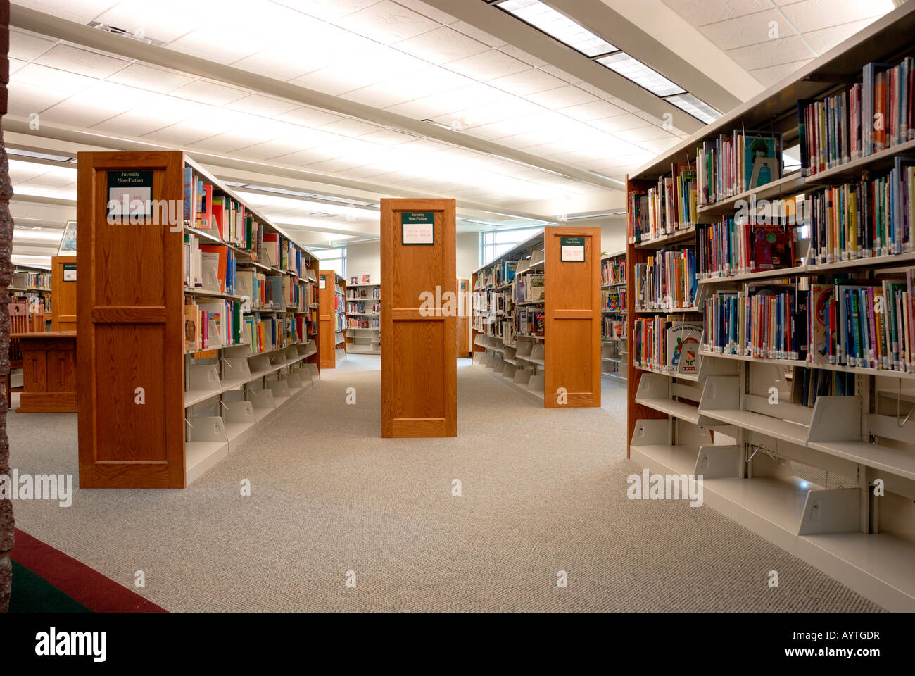 Interior of library hi-res stock photography and images - Alamy