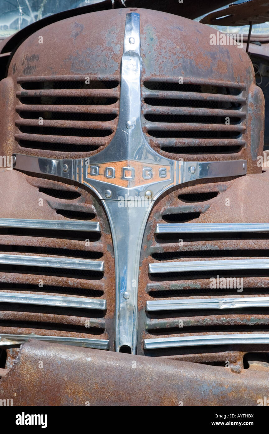 Old Dodge Fargo Truck Stock Photo - Alamy