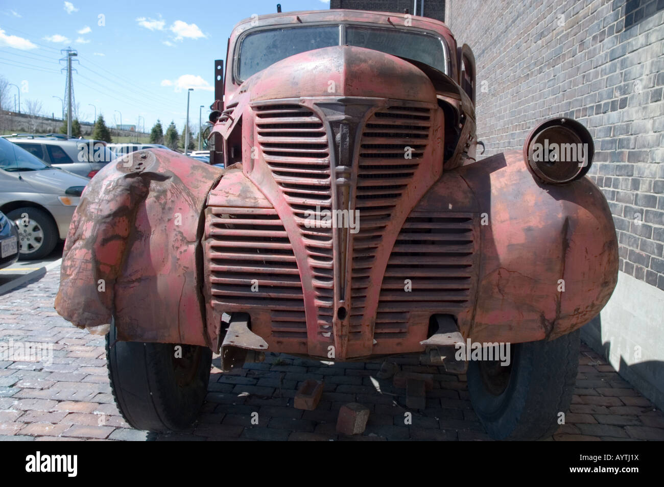 Old Dodge Fargo Truck Stock Photo - Alamy