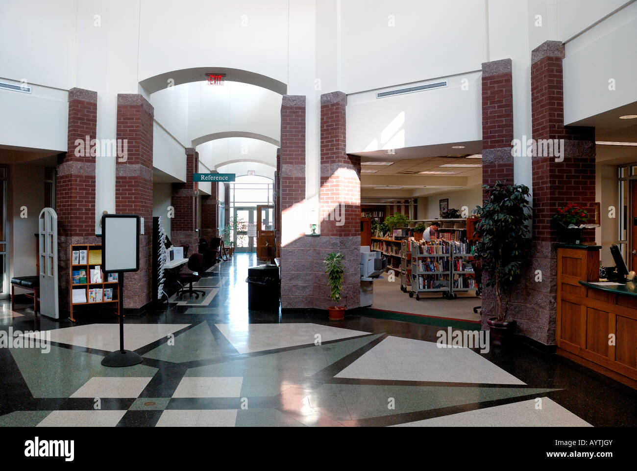 Public Library Reference Desk High Resolution Stock Photography and ...