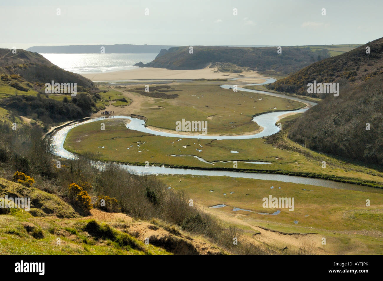 View From Pennard Castle High Resolution Stock Photography and Images ...