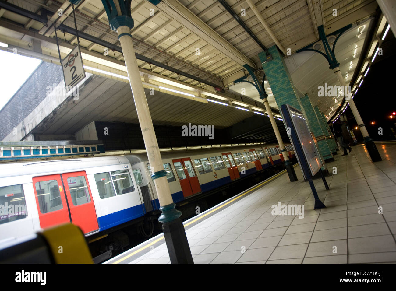Aldgate Underground Subway Station London England UK Stock Photo - Alamy
