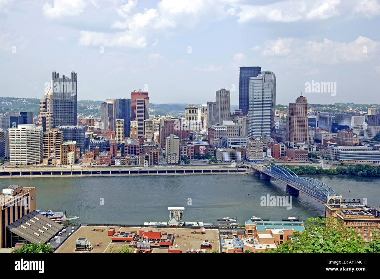Mount washington pittsburgh aerial hi-res stock photography and images ...