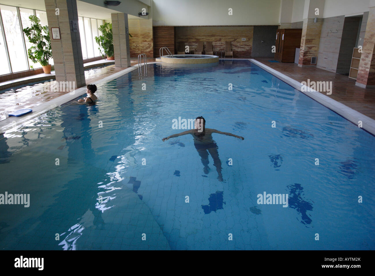 The best indoor swimming pool, Druskininkai Lithuania Stock Photo - Alamy