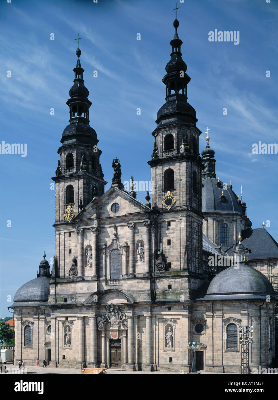 Fuldaer Dom, Barock, Fulda, Hessen Stock Photo - Alamy