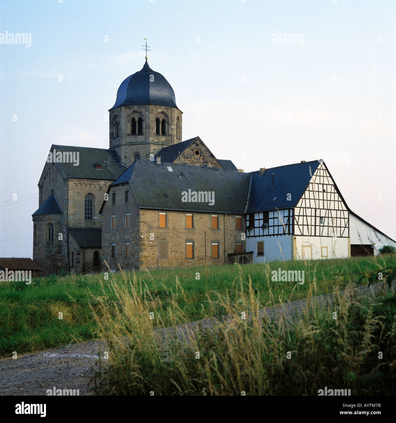 Benediktinerkloster in Sponheim, Hunsrueck, Rheinland-Pfalz Stock Photo ...