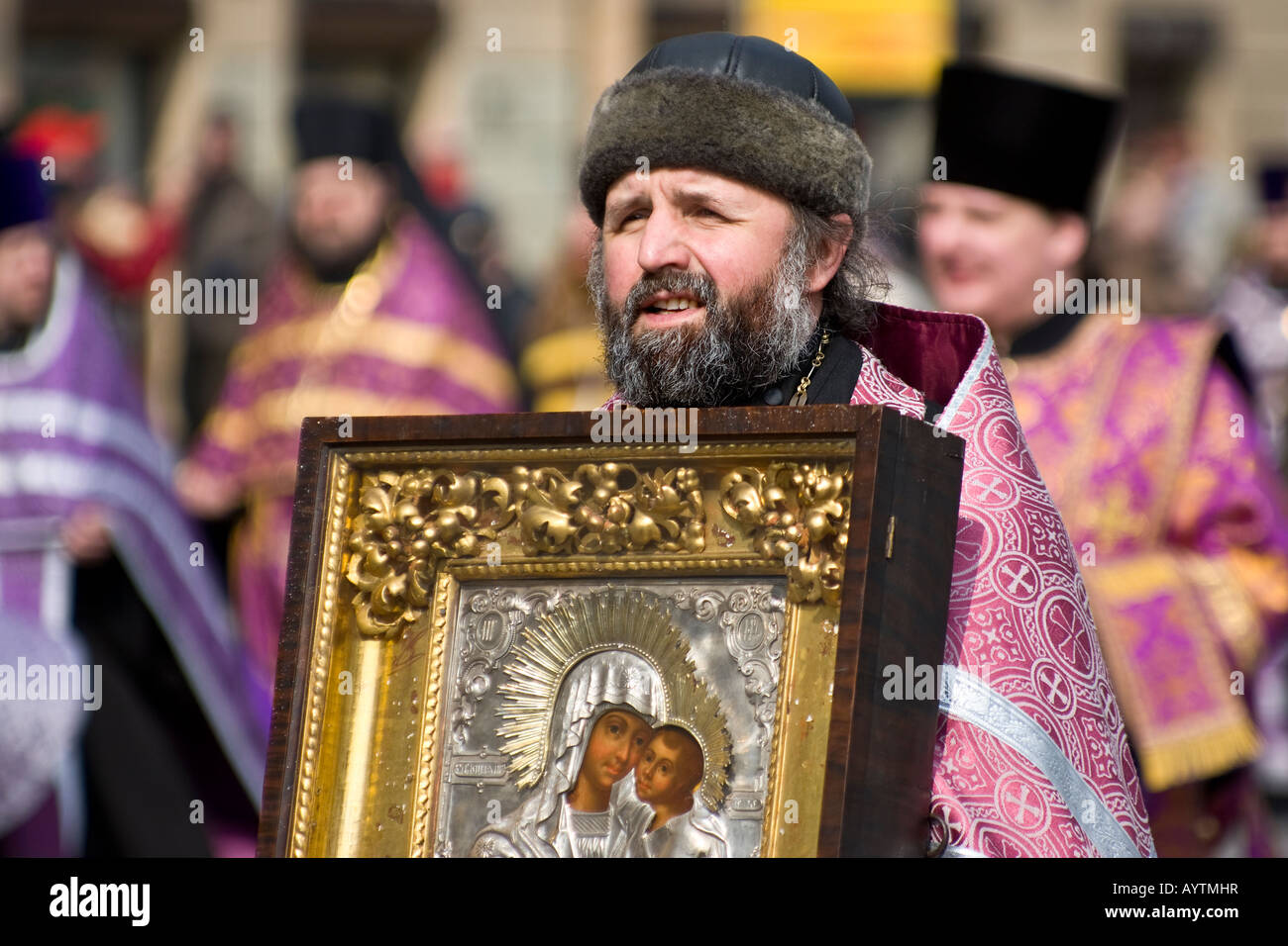 Religious procession (Cross Move) on the restoration of the unity of ...