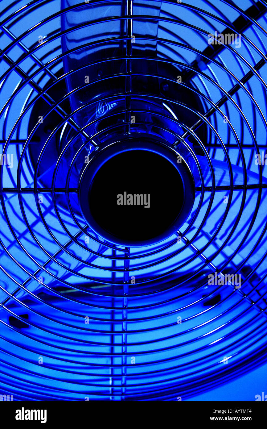 Fan blue hi-res stock photography and images - Alamy