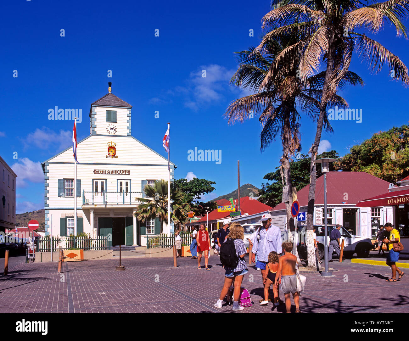 The court house at philipsburg hi-res stock photography and images - Alamy