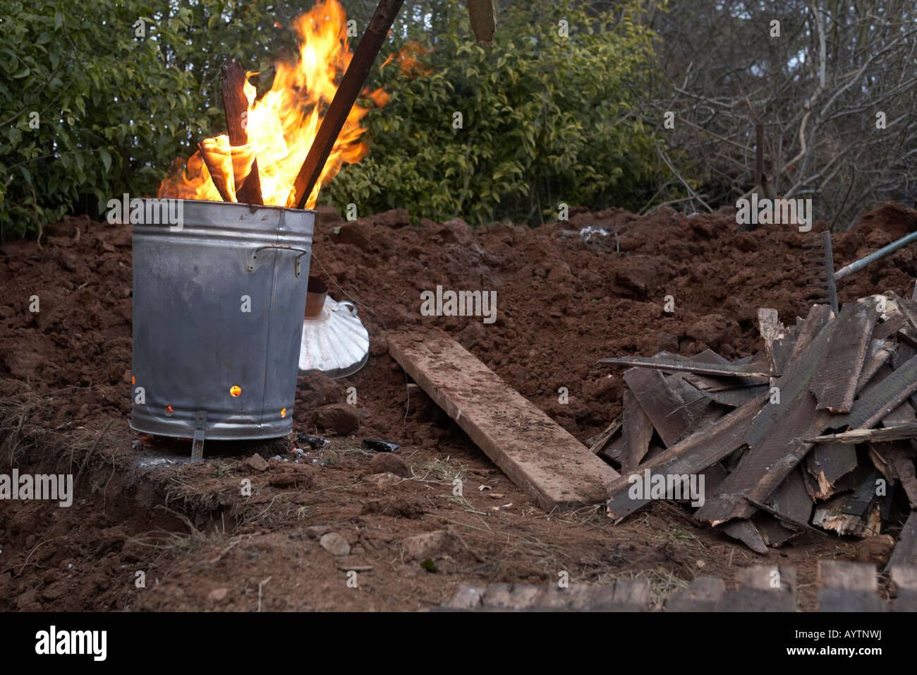 Waste burn hi-res stock photography and images - Alamy