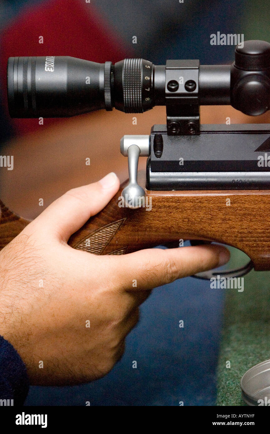 Weapon discharge hi-res stock photography and images - Alamy