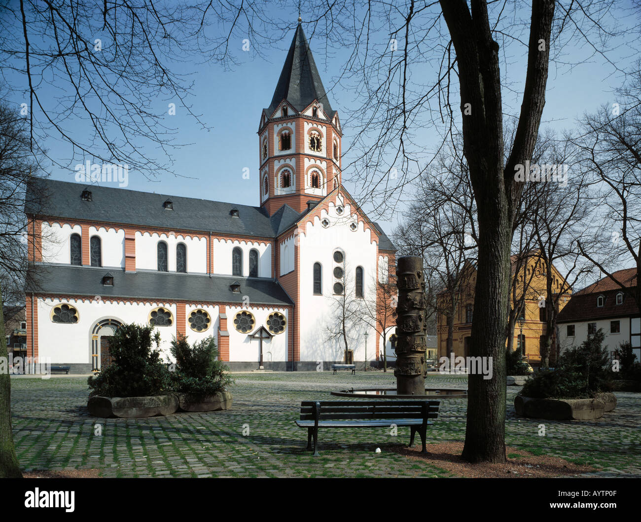 Kirche Sankt Margareta in Duesseldorf-Gerresheim, Rhein, Nordrhein ...