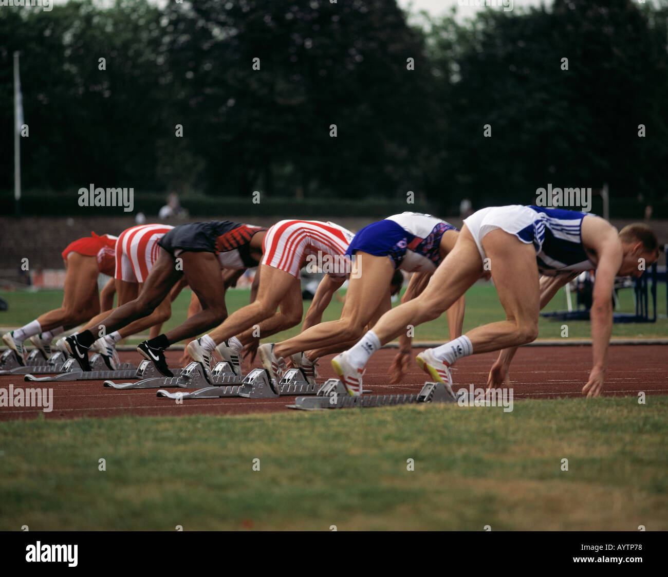 Leichtathleten hi-res stock photography and images - Alamy
