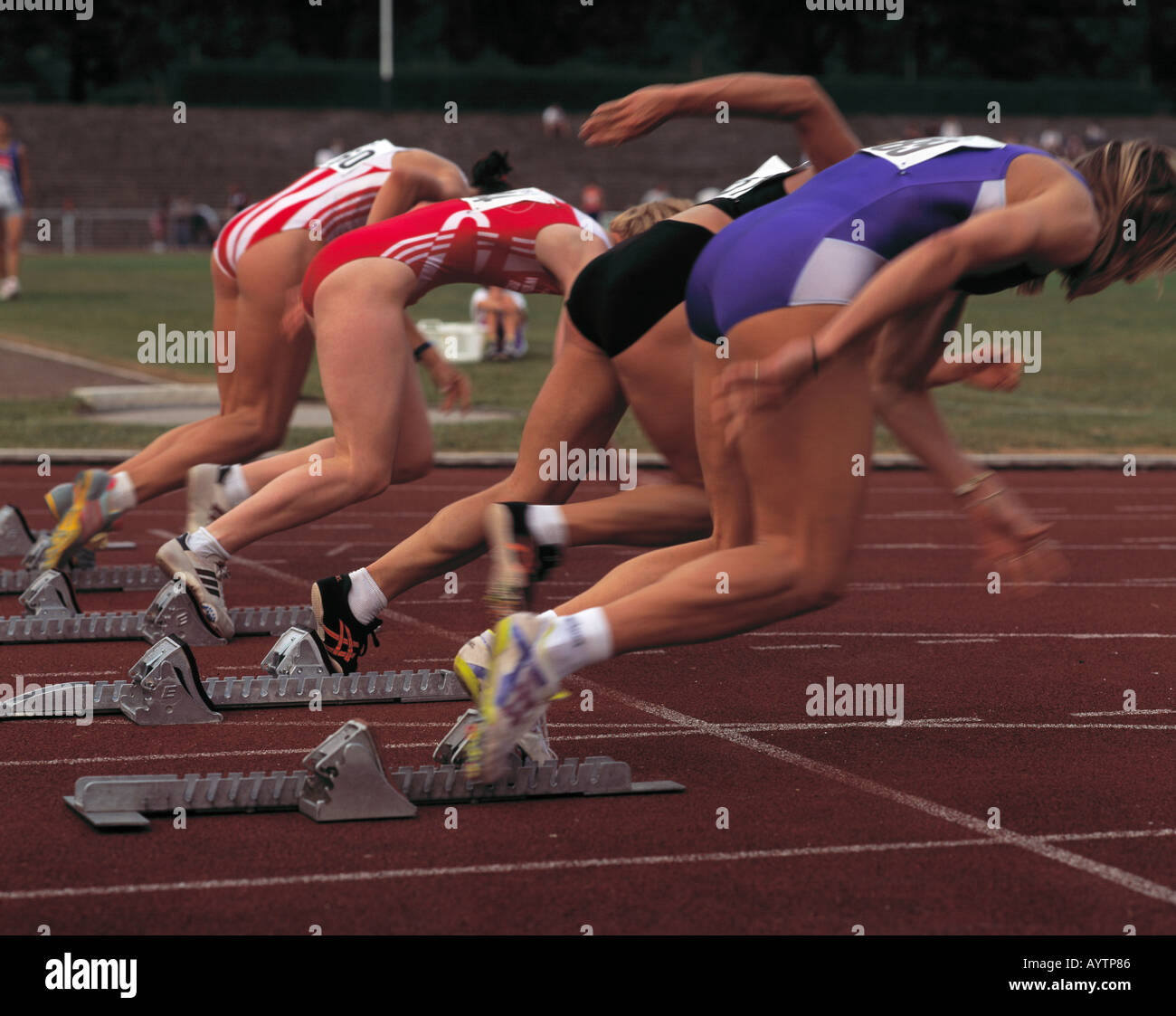 Leichtathletik laufen start hi-res stock photography and images - Alamy