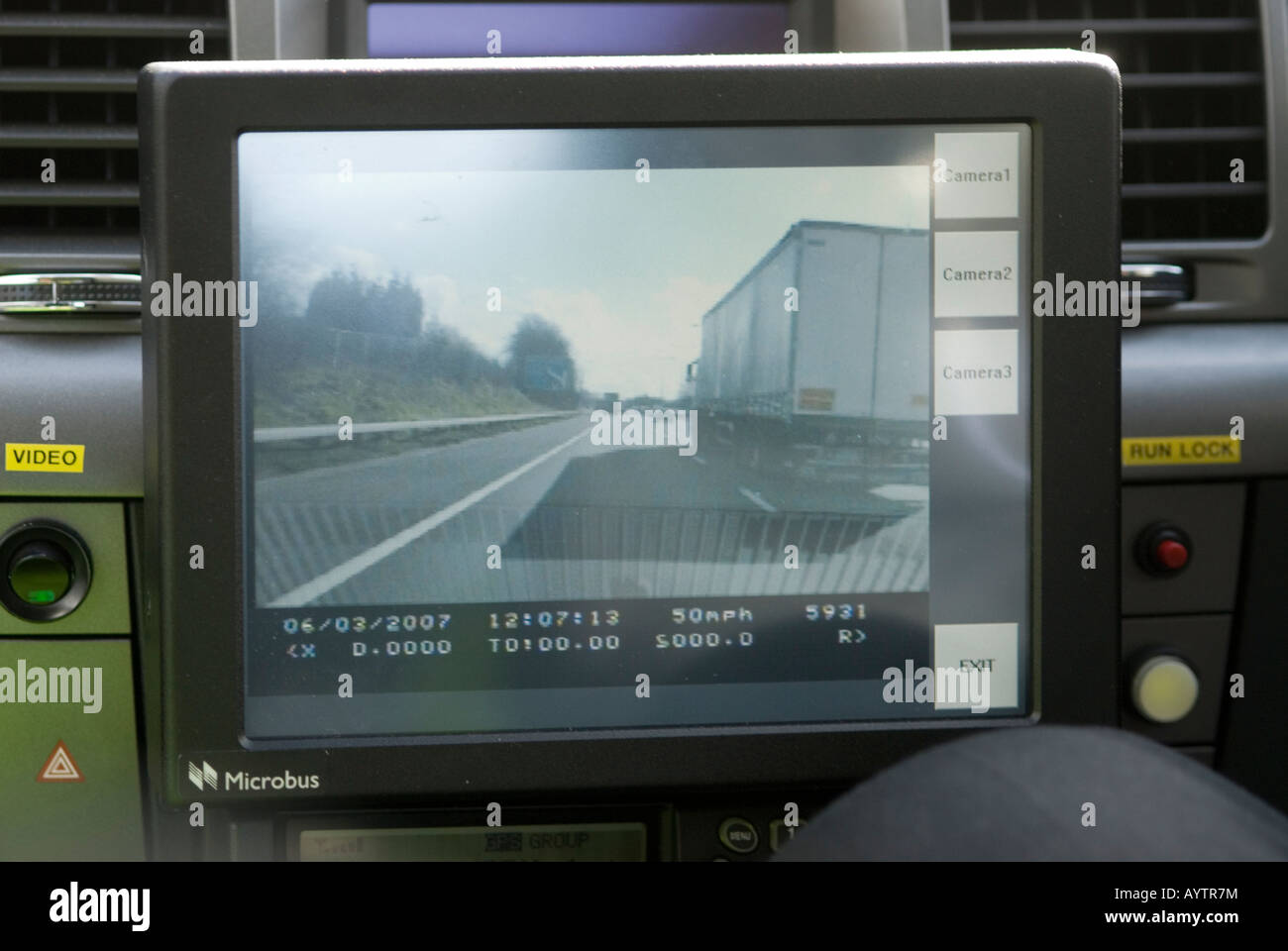 M1 motorway speed camera hi-res stock photography and images - Alamy
