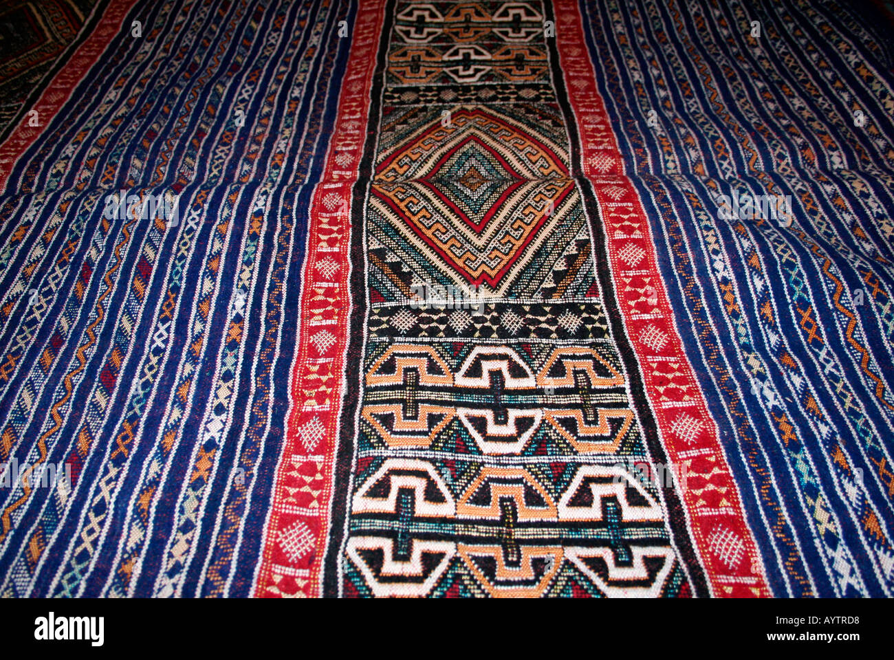 Traditional Berber rug, Morocco, Northwest Africa Stock Photo - Alamy