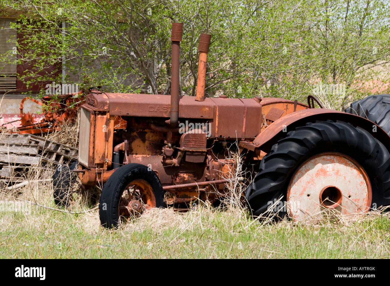 Old case tractor hi-res stock photography and images - Alamy