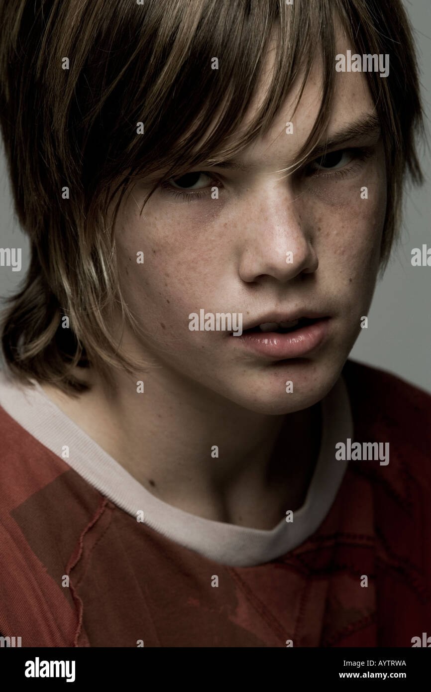 14 year old boy portrait hi-res stock photography and images - Alamy