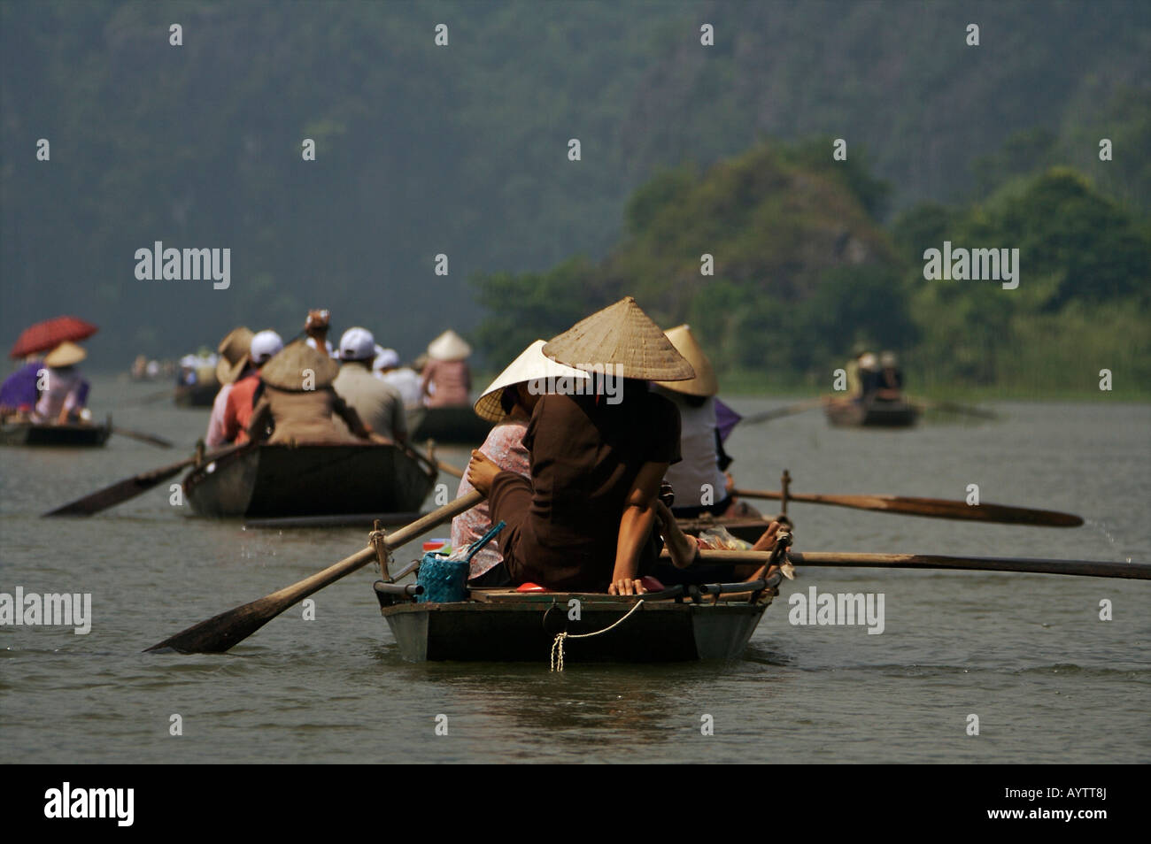 Hoang Long River Tam Coc Ninh Binh Province Stock Photo - Alamy